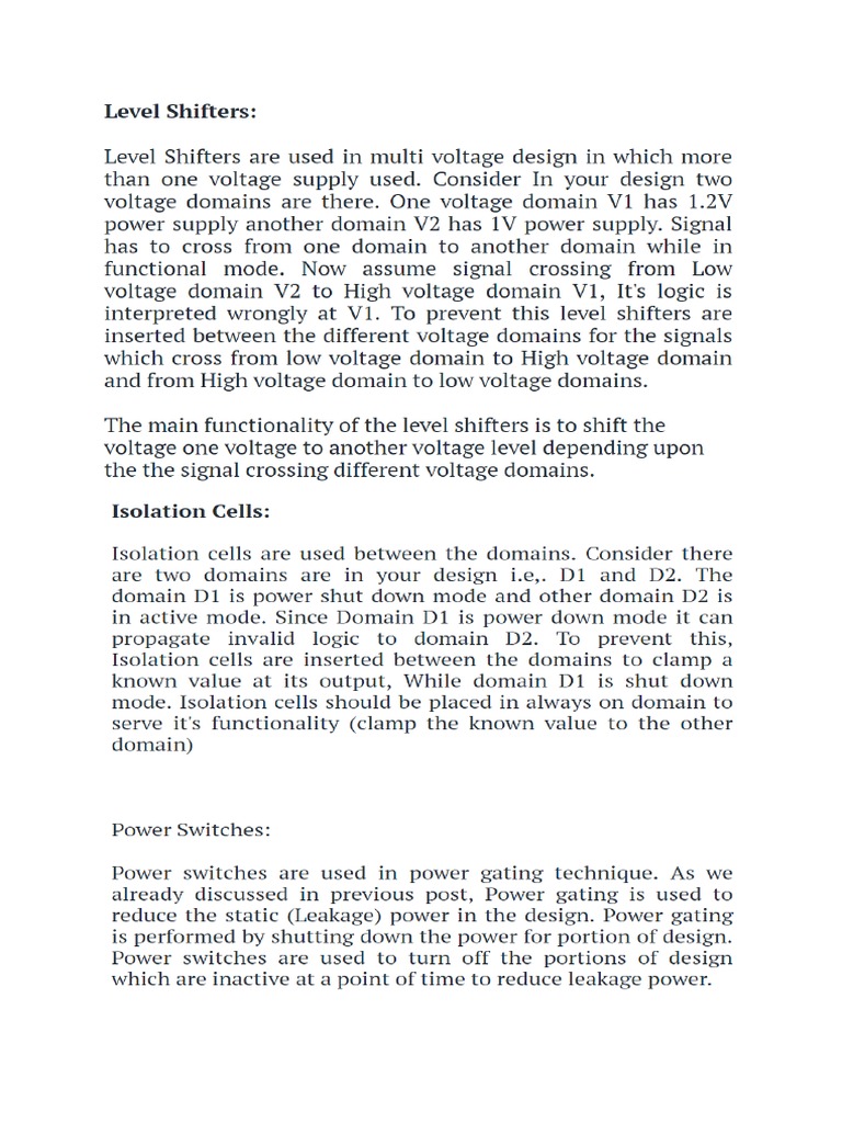 Low Power Cells | PDF | Electronic Circuits | Electrical Engineering