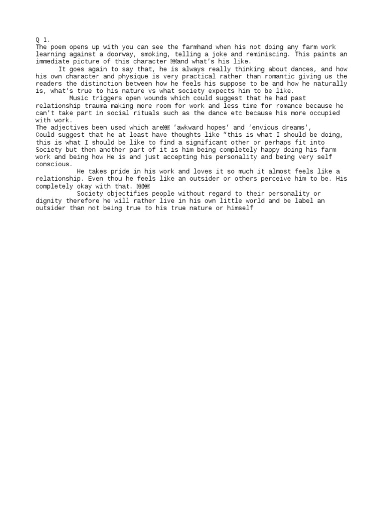 Farmhand by James Baxter | PDF