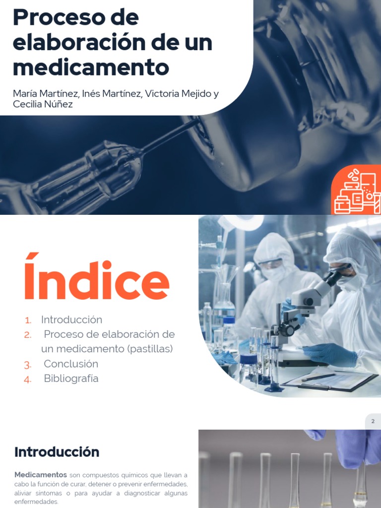 Proceso de Producción de Un Medicamento | PDF | Medicamentos con receta ...