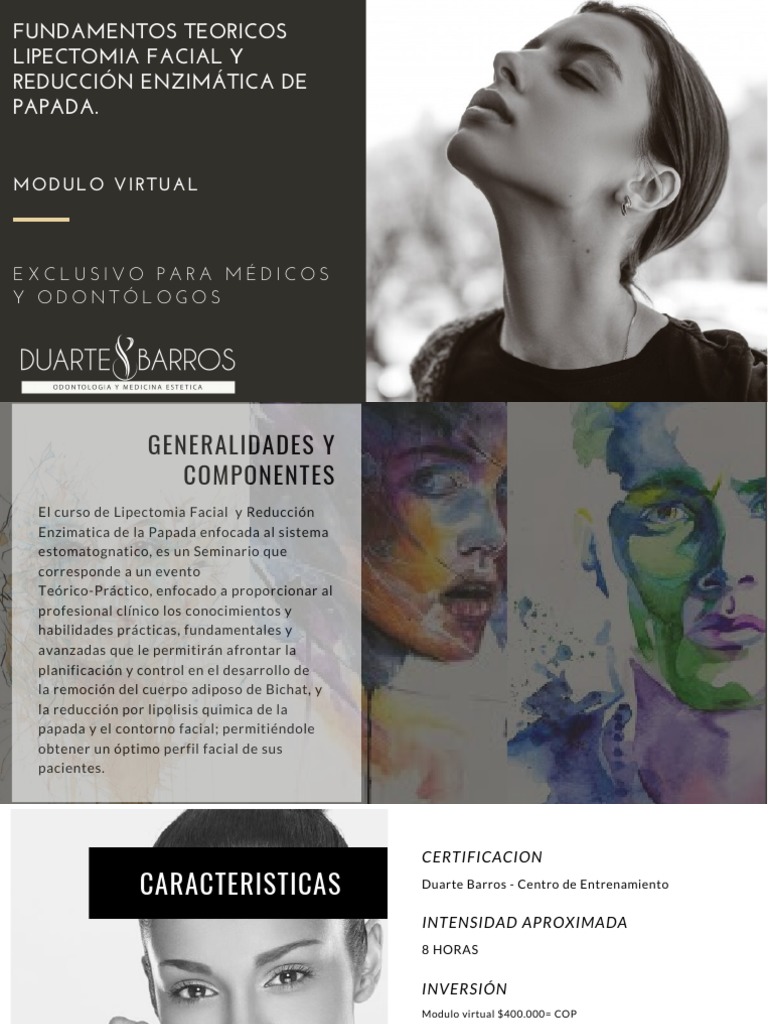 Lipectomía Facial y Reducción Enzimática | PDF | Medicina CLINICA ...