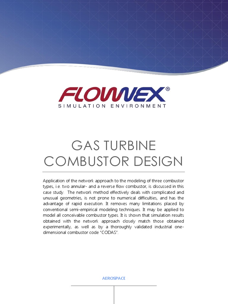 Gas Turbine Combustor Design Title: Aerospace | PDF | Fluid Dynamics | Computational Fluid Dynamics