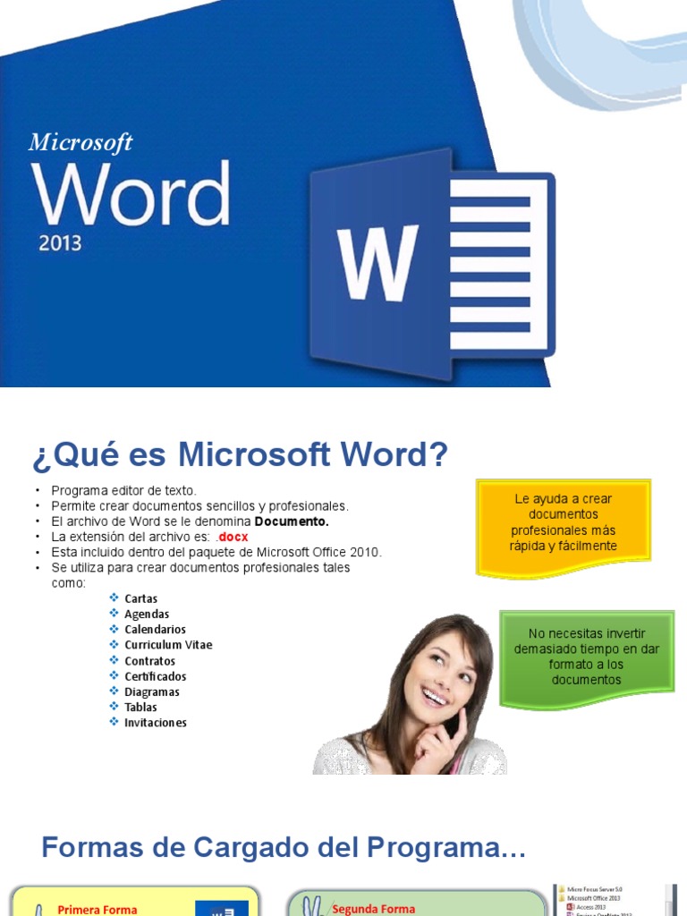 Word y Sus Partes | PDF | Microsoft Word | Archivo de computadora
