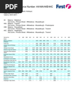 Green Line 724 Bus Timetable | PDF | Association Football | Public ...