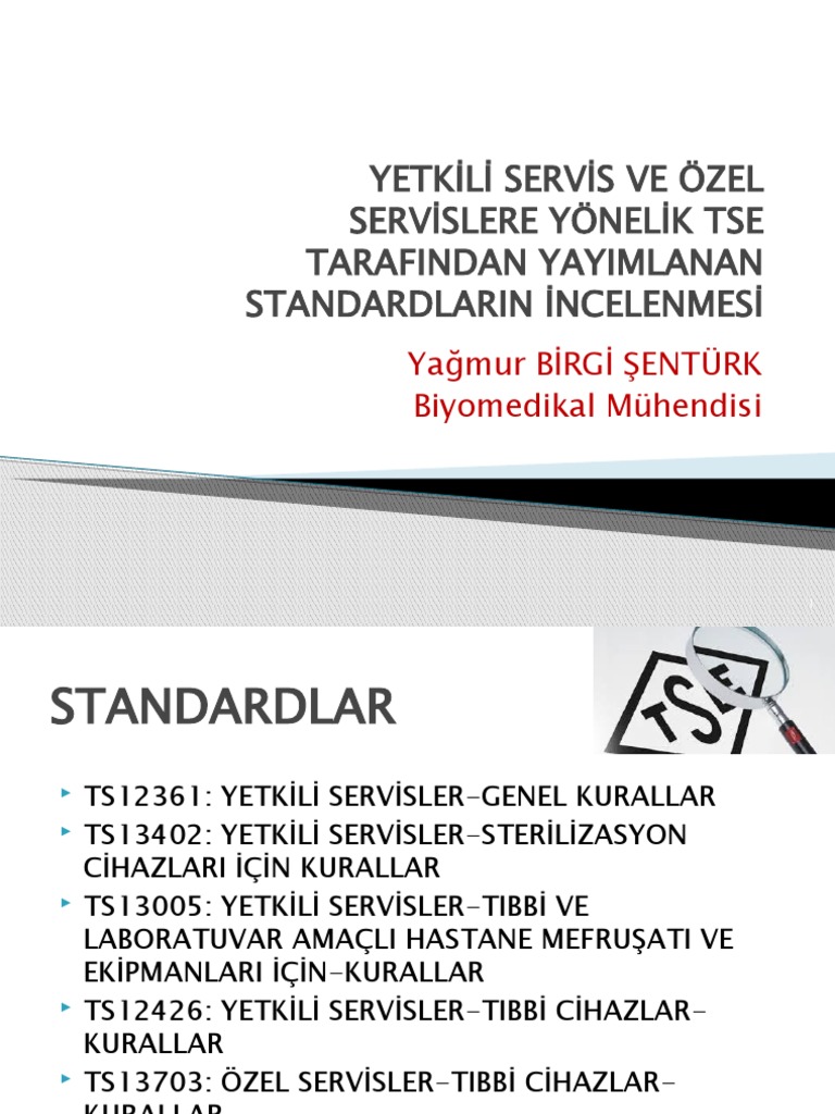 Tse Standartlari | PDF