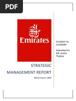 Emirates Airlines Mission and Vision Overview | PDF | Emirates (Airline ...