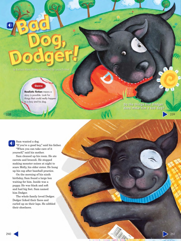 Bad Dog, Dodger! Story | PDF