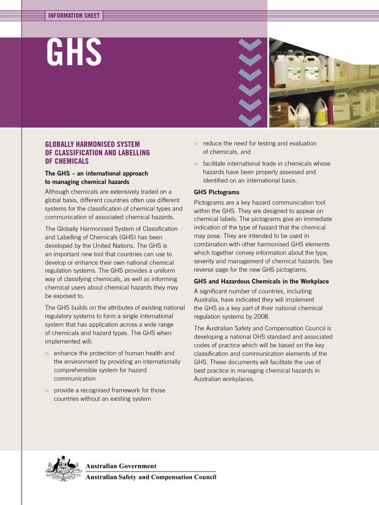 Implementing a Global Standard: An Overview of the Globally Harmonised ...