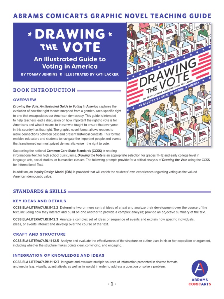Drawing The Vote Teaching Guide | PDF | Elections | Southern United States