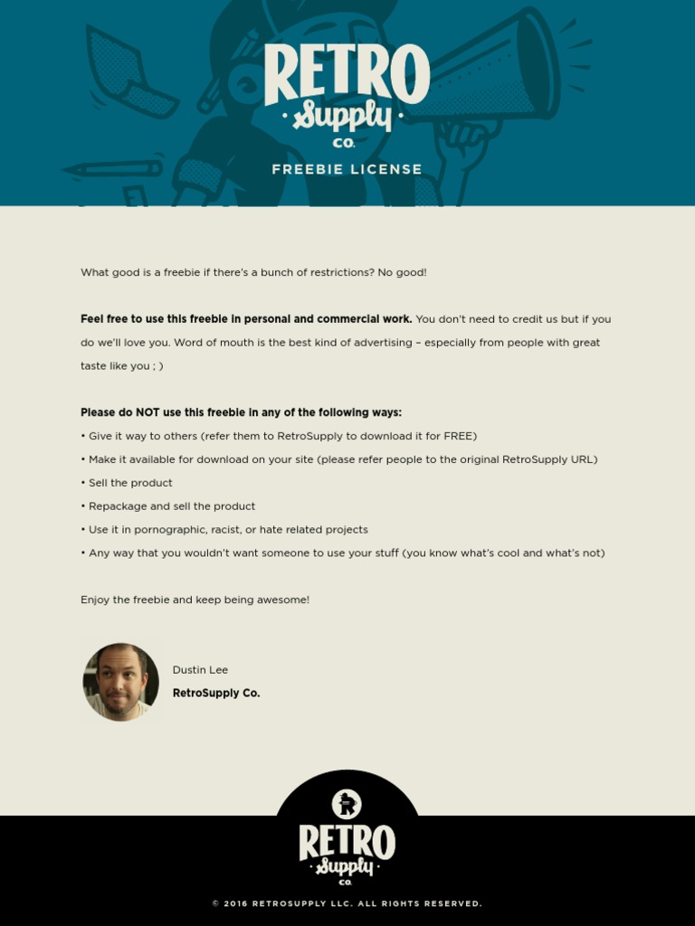 RSCO Freebie License | PDF | Self-Improvement