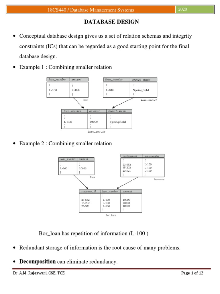 Database Design - Functional Dependencies | PDF | Relational Database | Data
