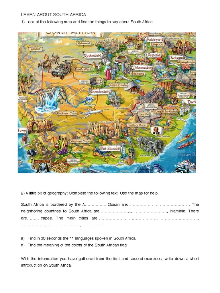 South Africa Lesson | PDF