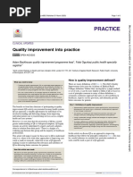 QIP Template for GP Training Evaluation | PDF
