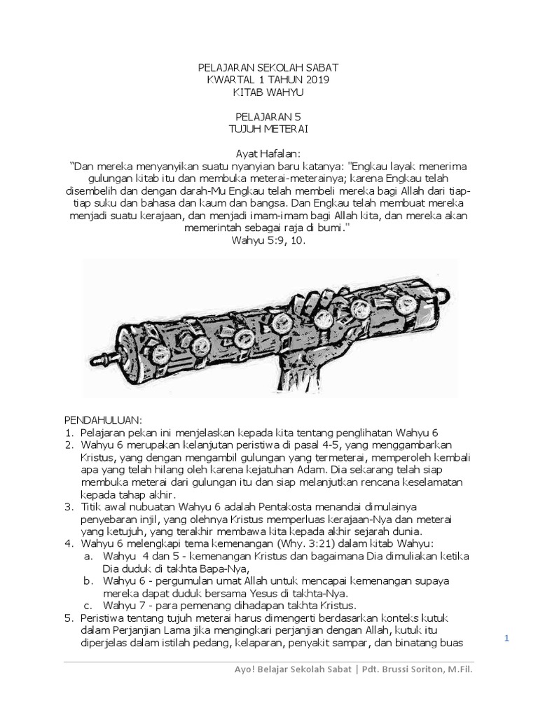 Tujuh Meterai PDF | PDF