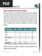 Metodo de La Gran M | PDF | Programación lineal | Matemáticas Aplicadas