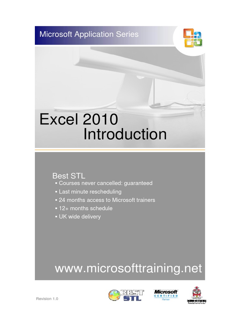 Excel Introduction Manual | PDF | Microsoft Excel | Spreadsheet