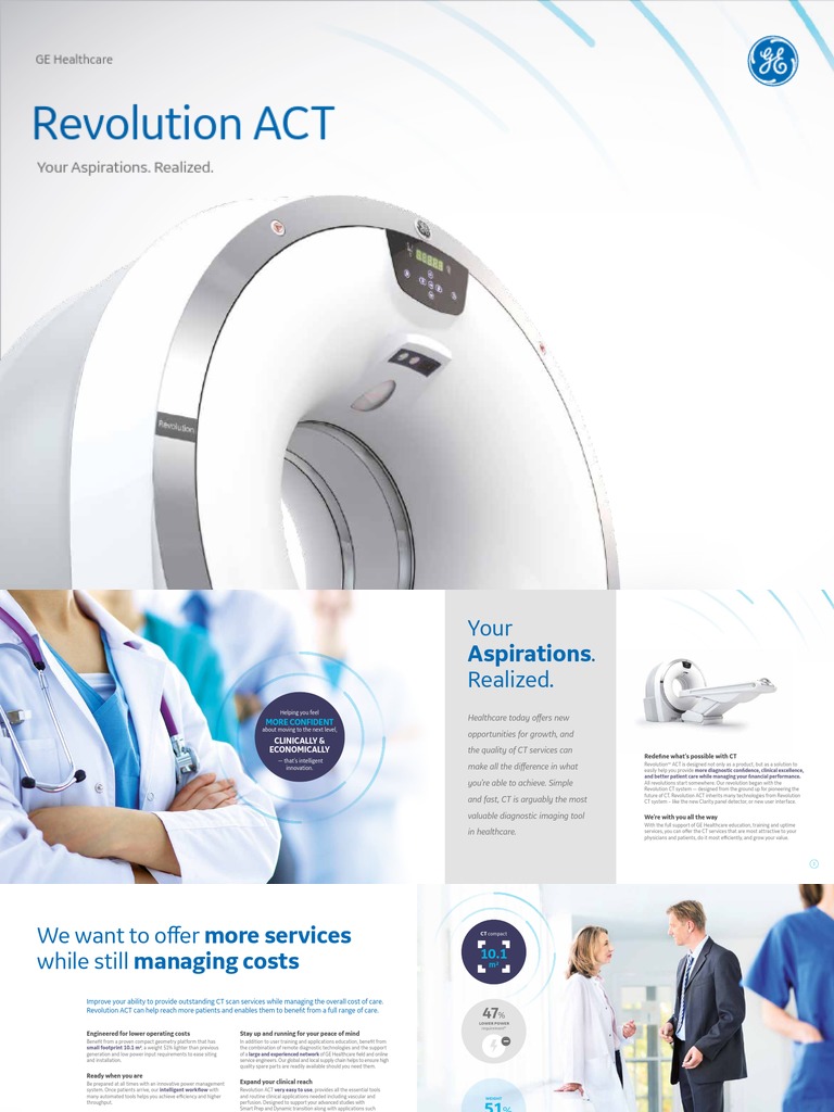 Revolution ACT European Brochure | PDF | Ct Scan | Image Resolution