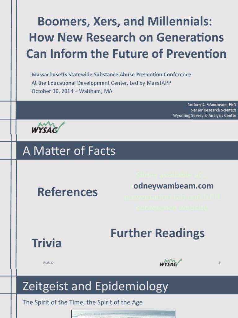 A3. Boomers Xers and Millennials - Main Conference Room | PDF | Millennials | Human Development