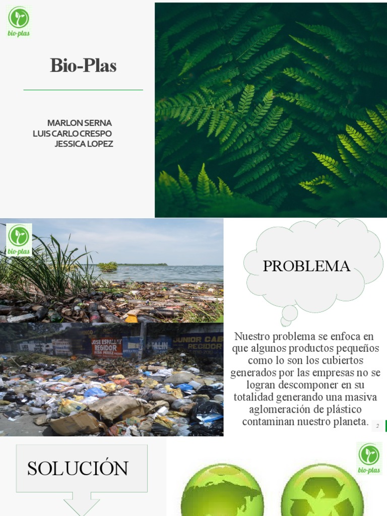 BIO-PLAS Final | PDF | El plastico | Contaminación