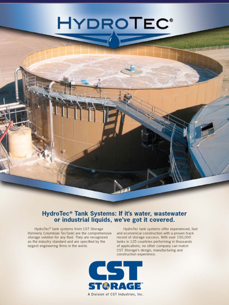 CST Hydrotec Brochure Florida | PDF | Sewage Treatment | Paint