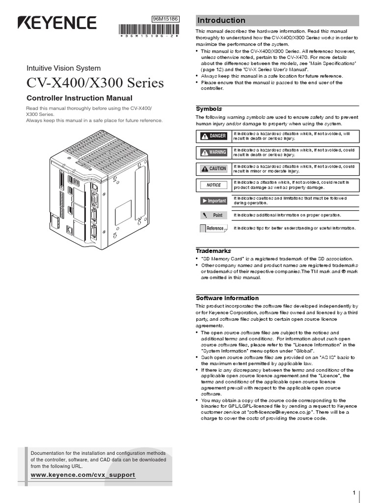 CV-X Series User's Manual | PDF | Usb | Electrical Connector