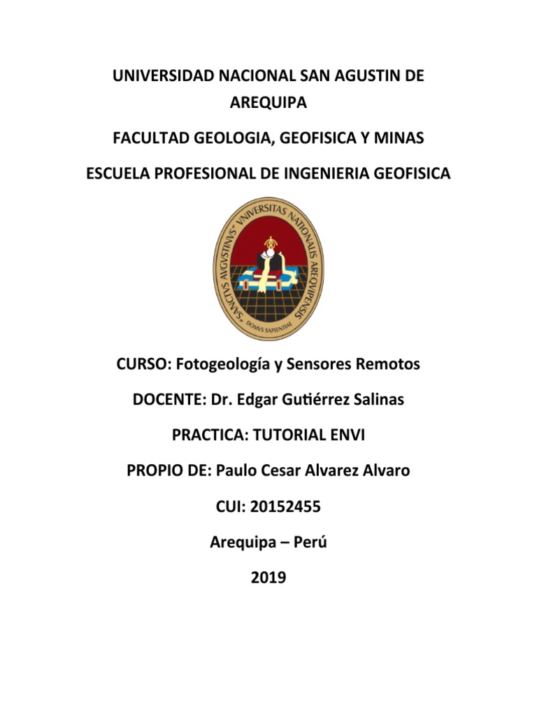 Tutorial Envi | PDF | Imagen | Color