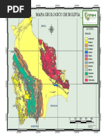 Mapa Geologico de Cochabamba | PDF | Estratigrafía | Falla (geología)