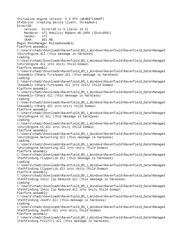 Raven Log | PDF | Shader | Operating System Technology