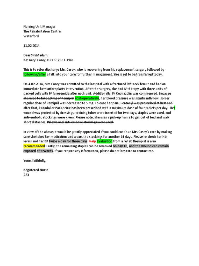 Beryl Casey 1 oet letter Oana corrected