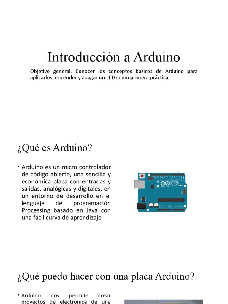 Introducción A Arduino | PDF