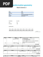 Matrices IGCSE Questions | PDF | Matrix (Mathematics) | Functional Analysis