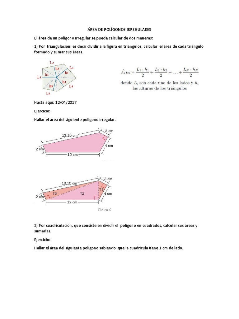 5 - 9no-Area de Poligonos Irregulares | PDF