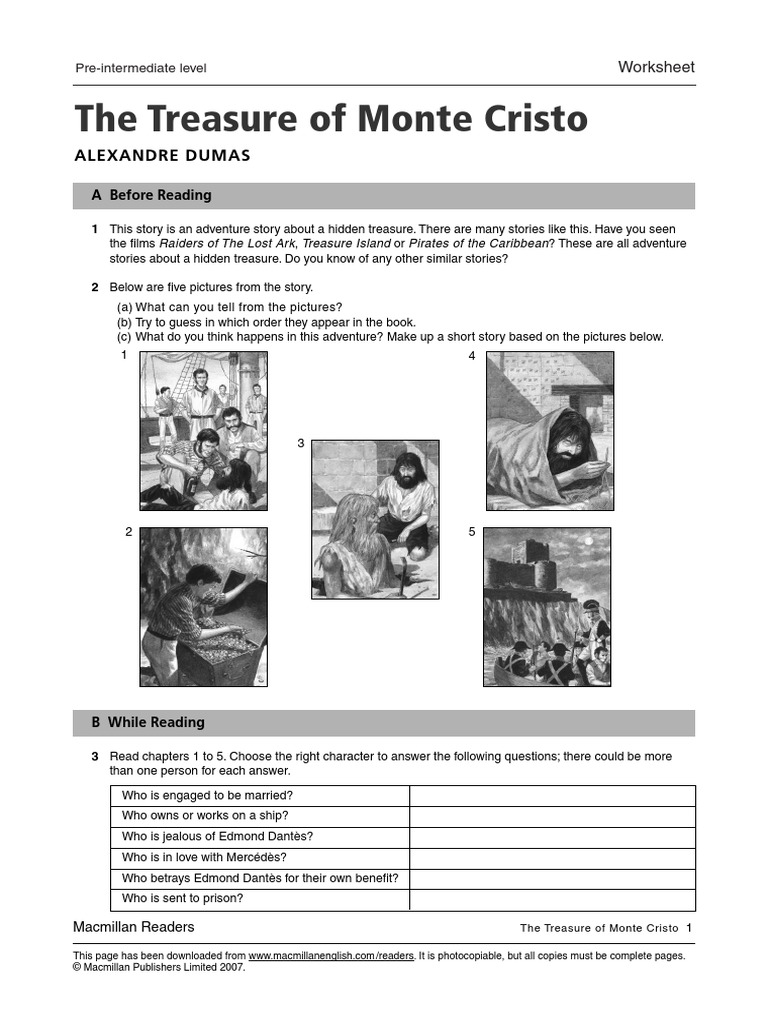 The Treasure of Monte Cristo: Alexandre Dumas | PDF | Edmond Dantès ...