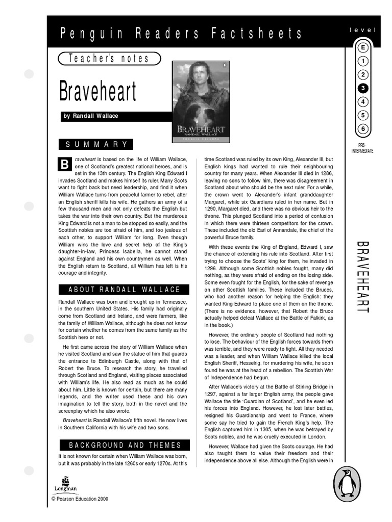 Braveheart Activities PDF | PDF | Robert The Bruce | Unrest