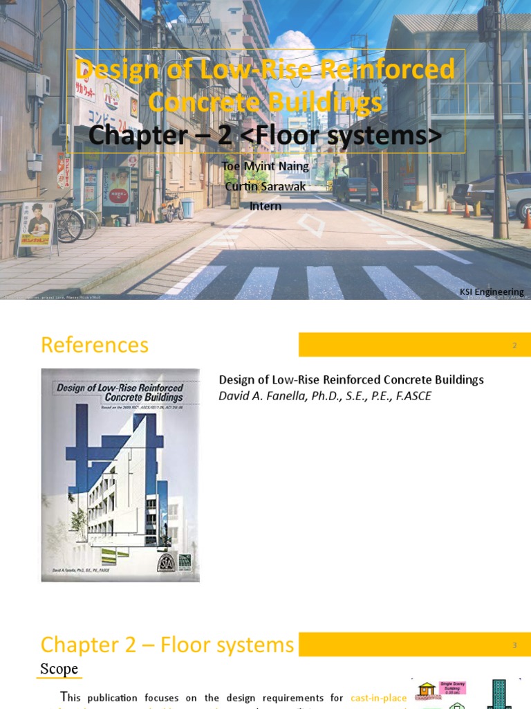 Design of Low Rise Building Chapter 1 | PDF | Beam (Structure) | Column