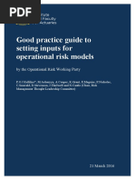 ORX Reference Taxonomy Summary Report | PDF | Risk | Fraud