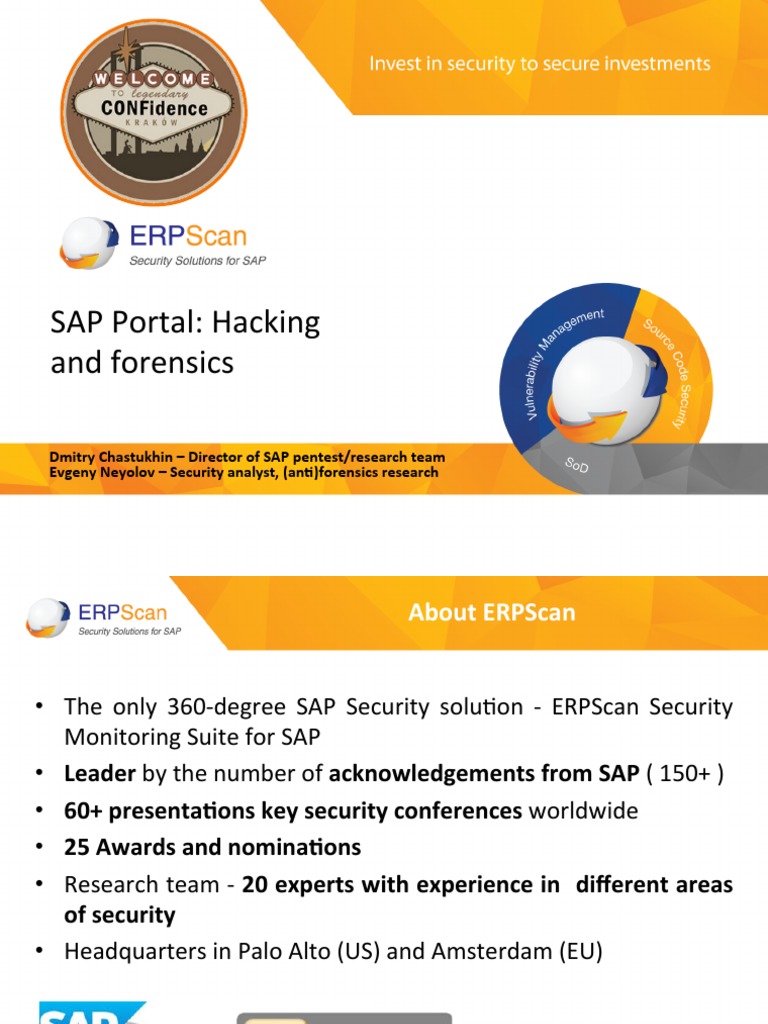 SAP Security: Protect Your Investments | PDF | Hypertext Transfer ...