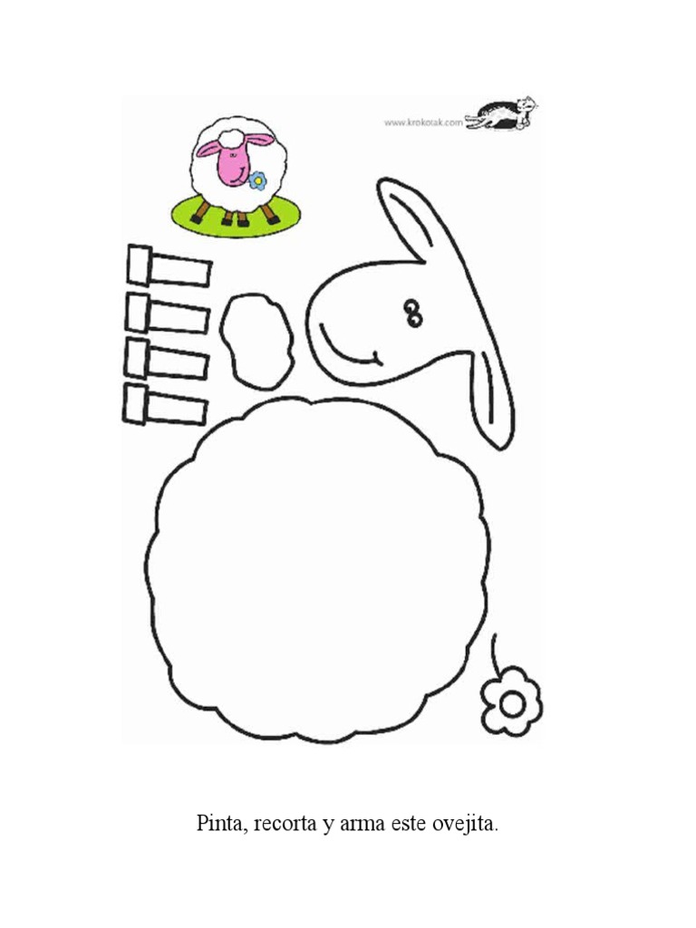 Oveja Manualidad | PDF