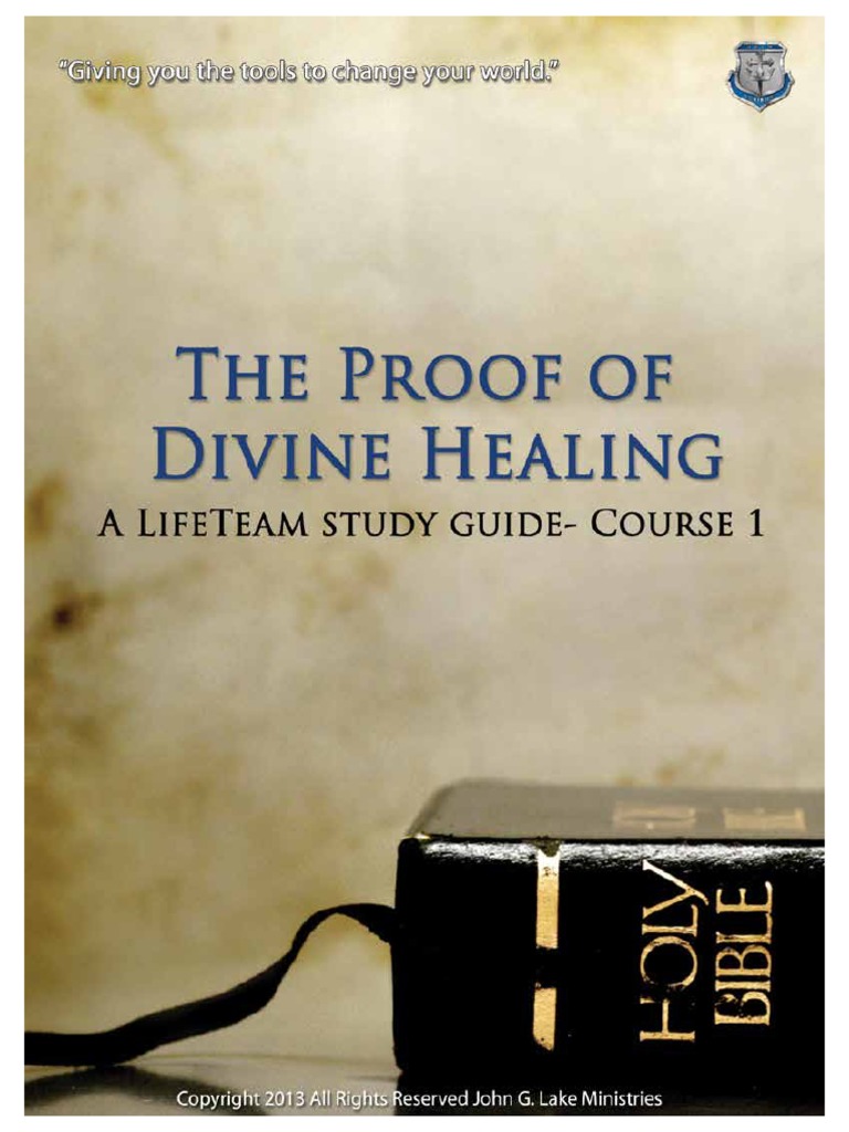 The Proof of Divine Healing Stu - Curry Blake | PDF | Faith Healing | Revelation