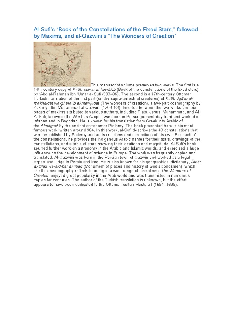 Astronomical Manuscripts Unveiled | PDF