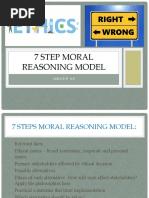 The 7 - Step Moral Reasoning | PDF | Reason | Virtue