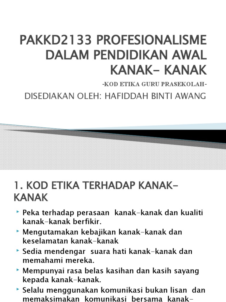 Kod Etika Guru | PDF