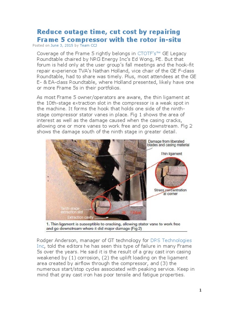 TIL 1304 3 - 9th Stage Stator Casing Hook Fit Cracking | Download Free ...