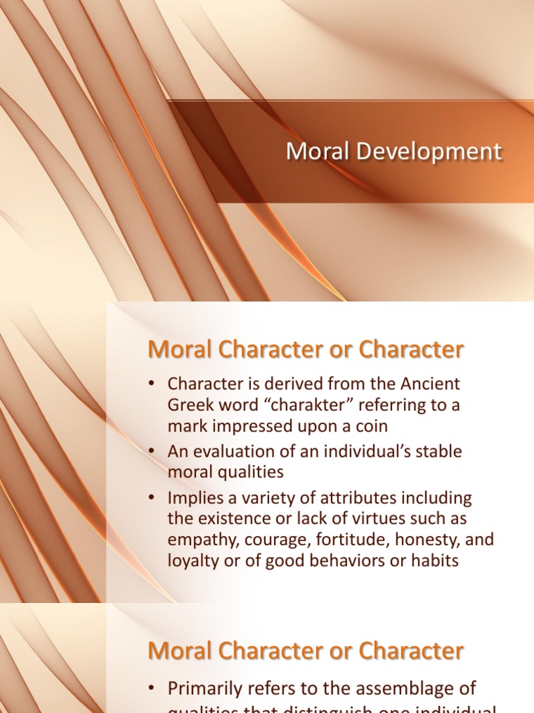 Moral Development | PDF | Social Psychology | Emergence