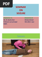 Nursing Care Plan For Seizure NCP | PDF | Nursing | Risk