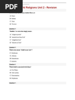 Introduction To World Religions Mid-Term Exam Know Your World Religion ...