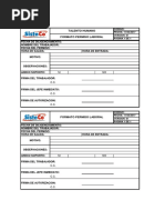 Formato de Retardo y Permiso de Salida | PDF | Negocios
