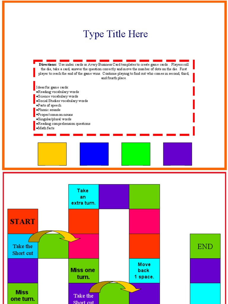 Game Template | PDF