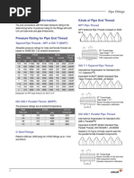 Unc Unf Metric Thread Chart Northwest Fastener | PDF | Screw | Metalworking