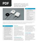Vaisala HMD62 TMD62 Humidity and Temperature Transmitters Manual | PDF ...