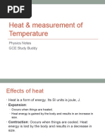 Class 7-Heat and Its Effects | PDF | Temperature | Thermal Expansion